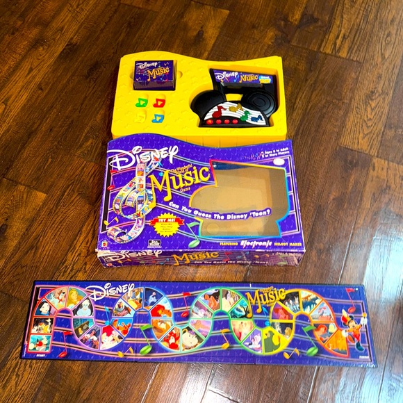 Disney | Toys | Disney The Wonderful World Of Music Game 202 Mattel ...